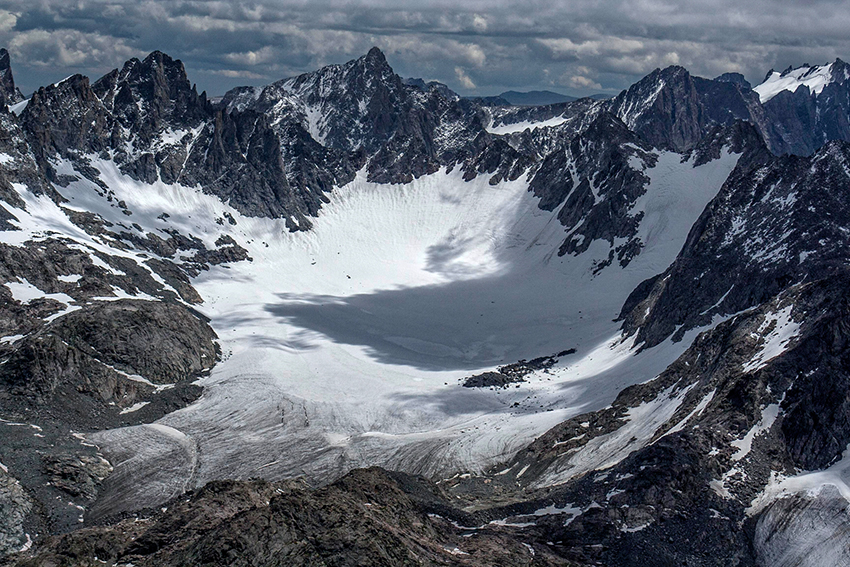 Mammoth Glacier – Wind River Range WY – Early July (1 of 1) – aeroVFR