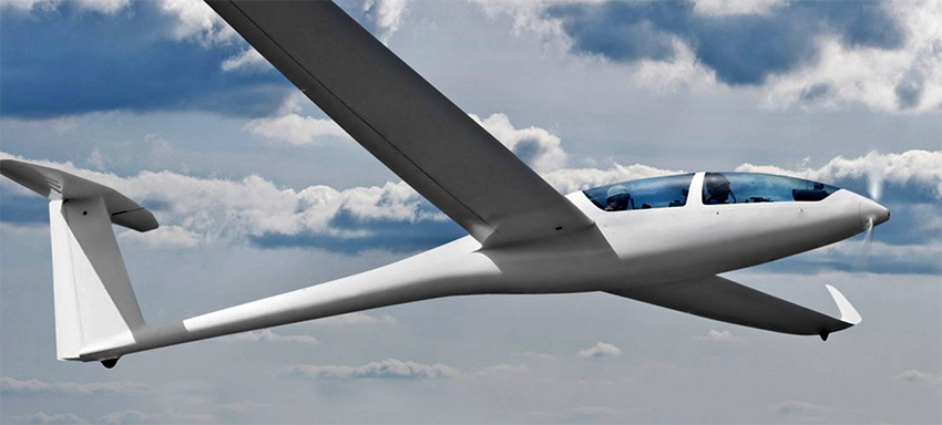 Le premier planeur biplace motorisé FES – aeroVFR