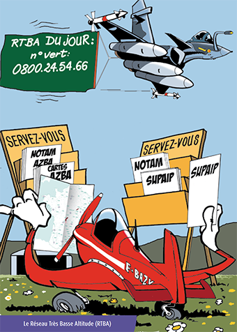 Le SIA et les cartes AZBA – aeroVFR